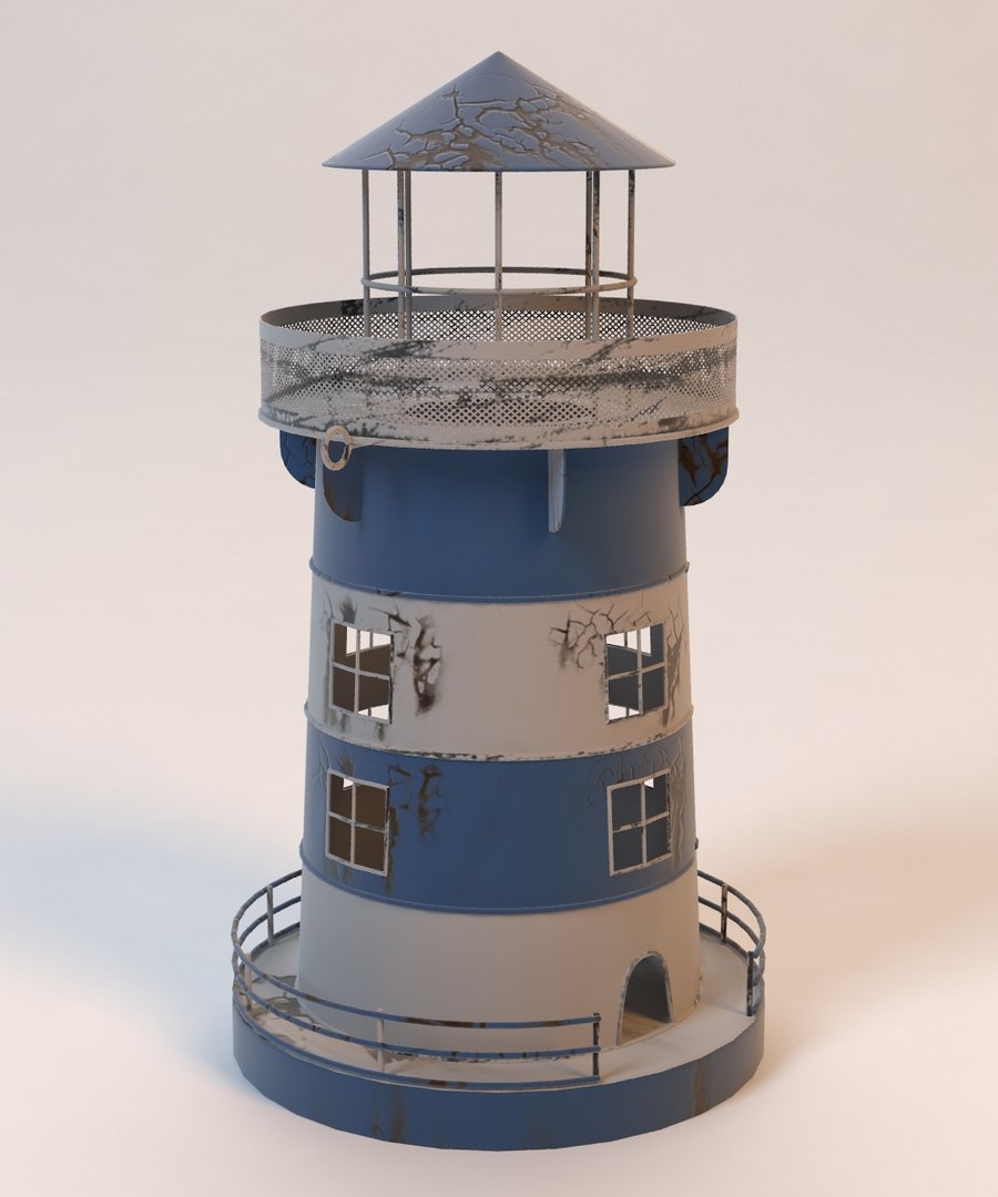 Light Lighthouse Obj