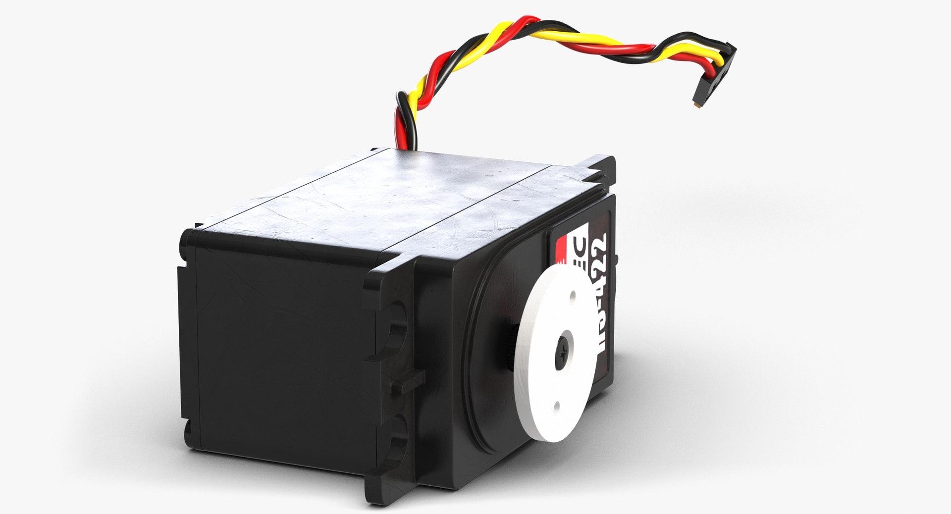servo hitec hs422 3d model