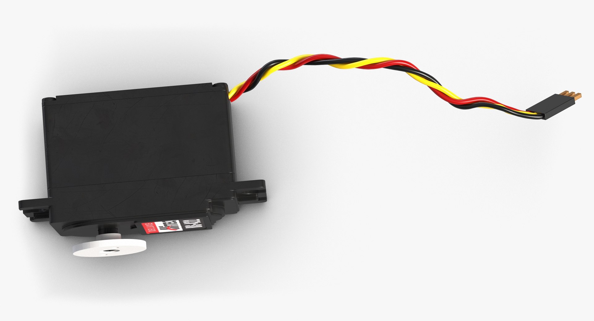 servo hitec hs422 3d model