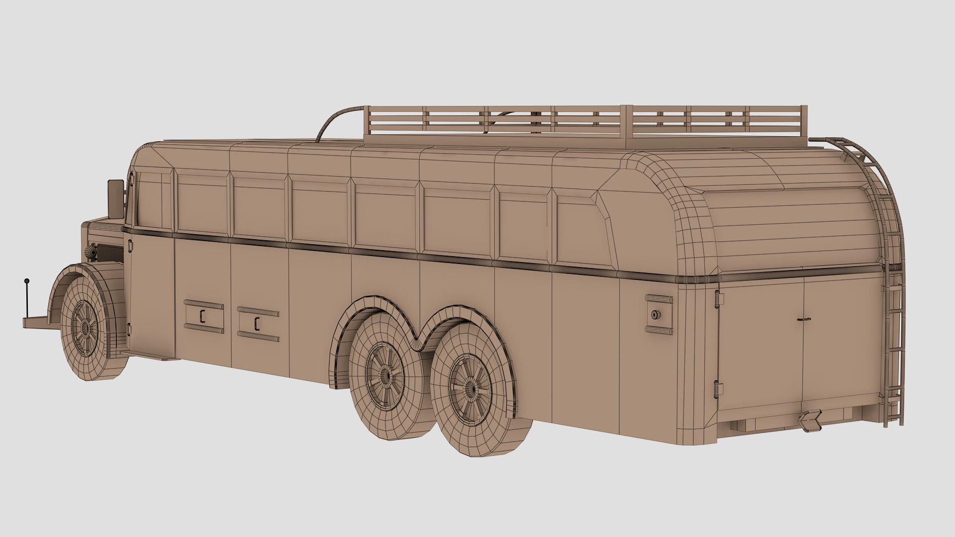 3D Model Vomag Omnibus - TurboSquid 2350103