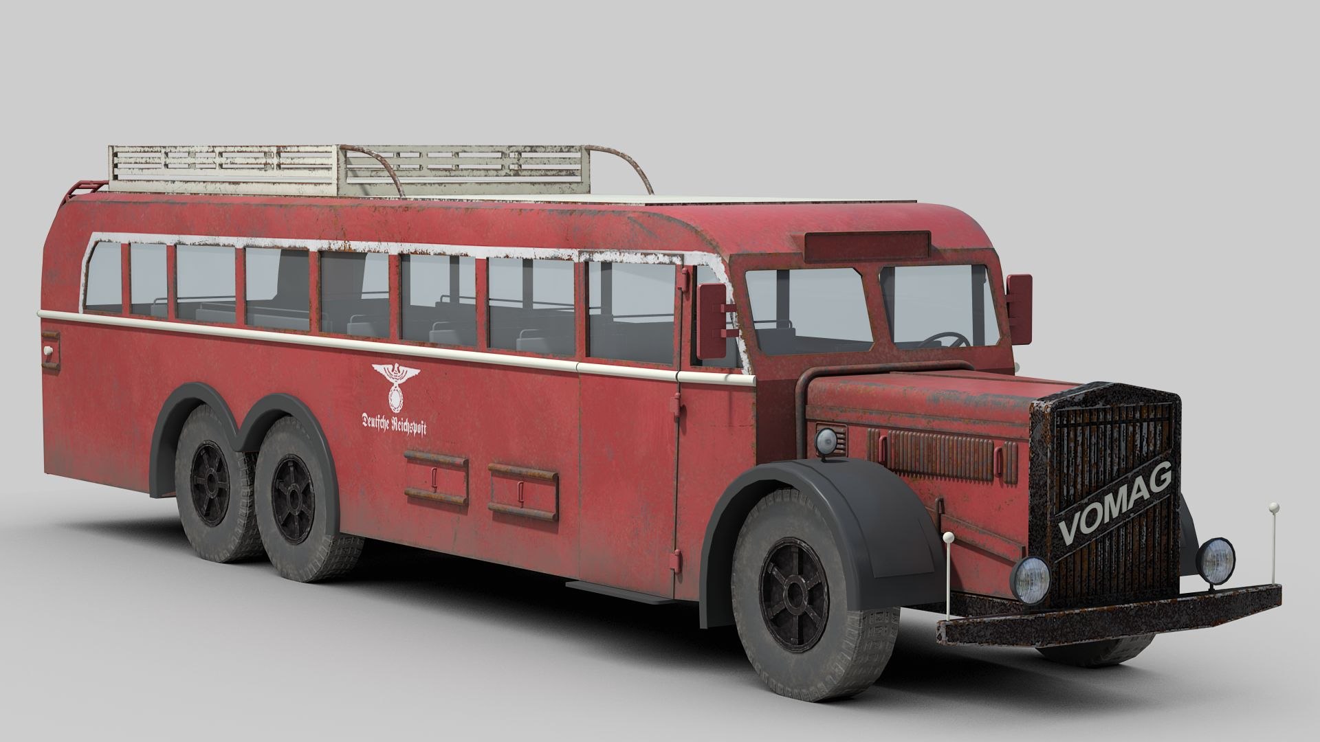 3D Model Vomag Omnibus - TurboSquid 2350103