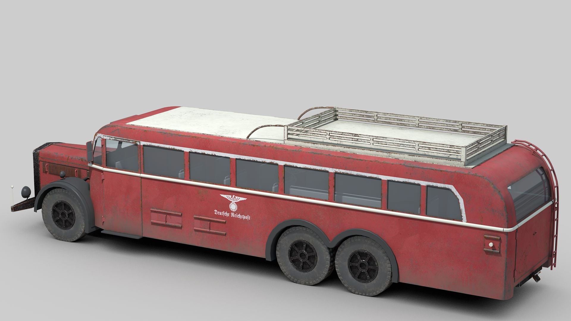 3D Model Vomag Omnibus - TurboSquid 2350103