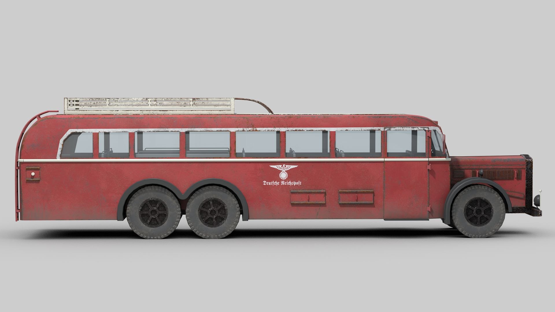 3D Model Vomag Omnibus - TurboSquid 2350103
