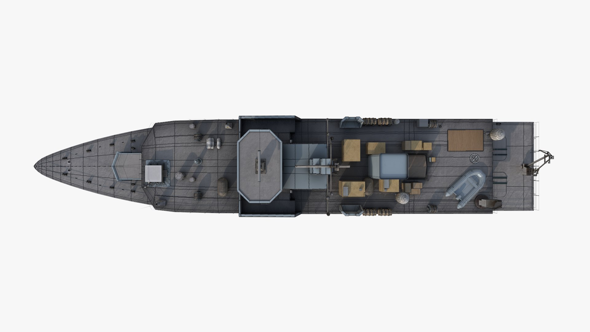3D RN Sandown Model - TurboSquid 2203802