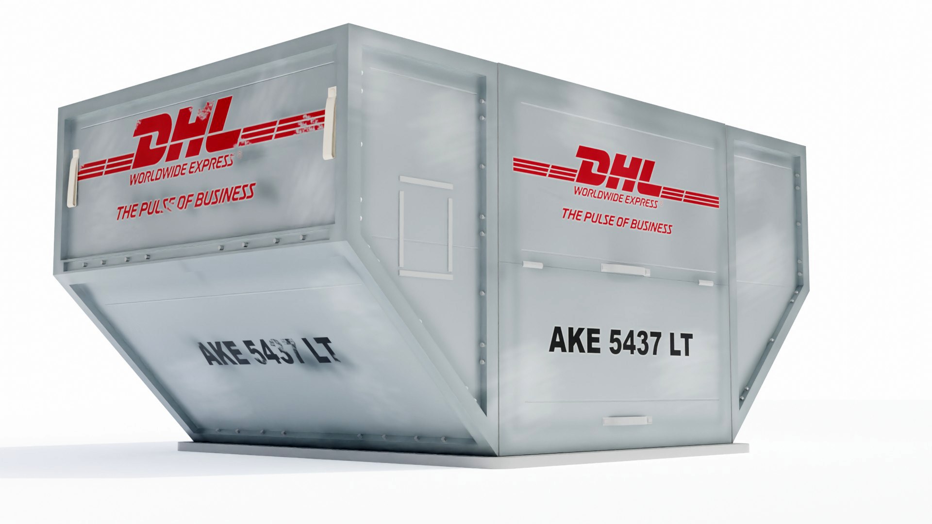 3D Model AKH Cargo Container - TurboSquid 2145299