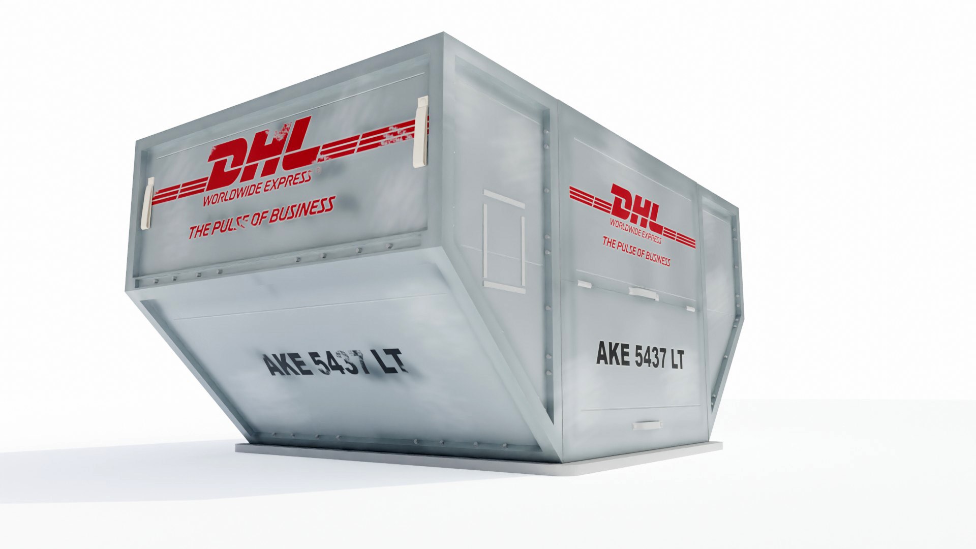 3D Model AKH Cargo Container - TurboSquid 2145299