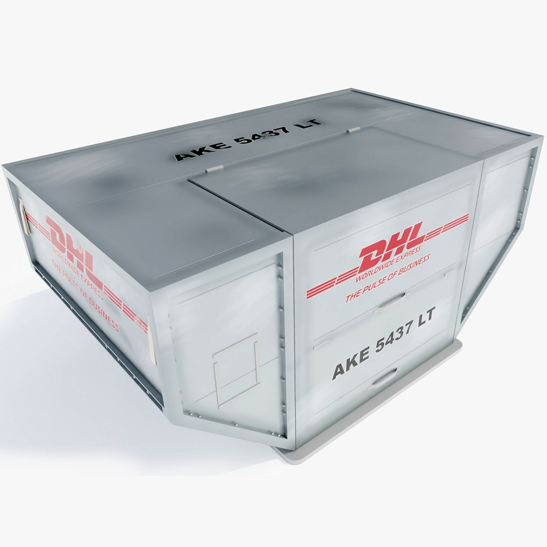 3D Model AKH Cargo Container - TurboSquid 2145299