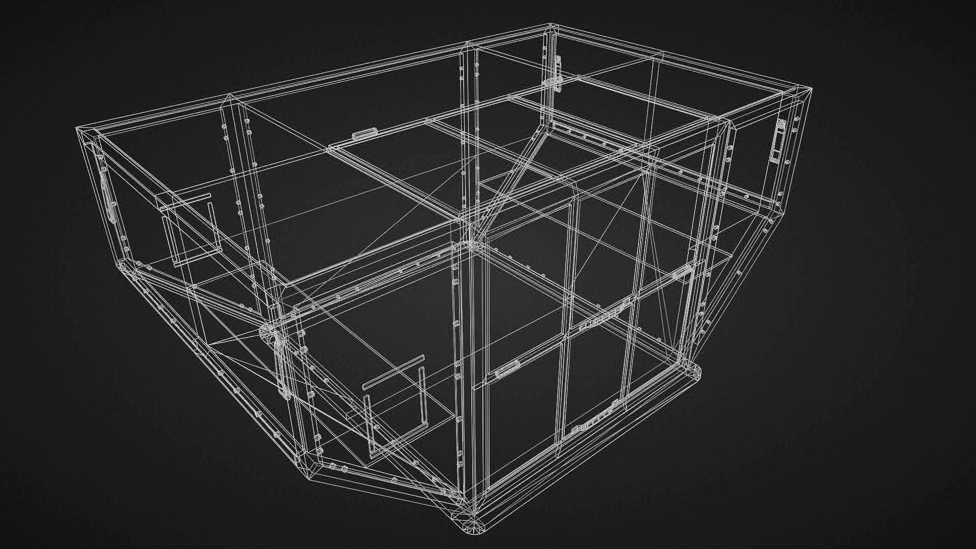 3D Model AKH Cargo Container - TurboSquid 2145299