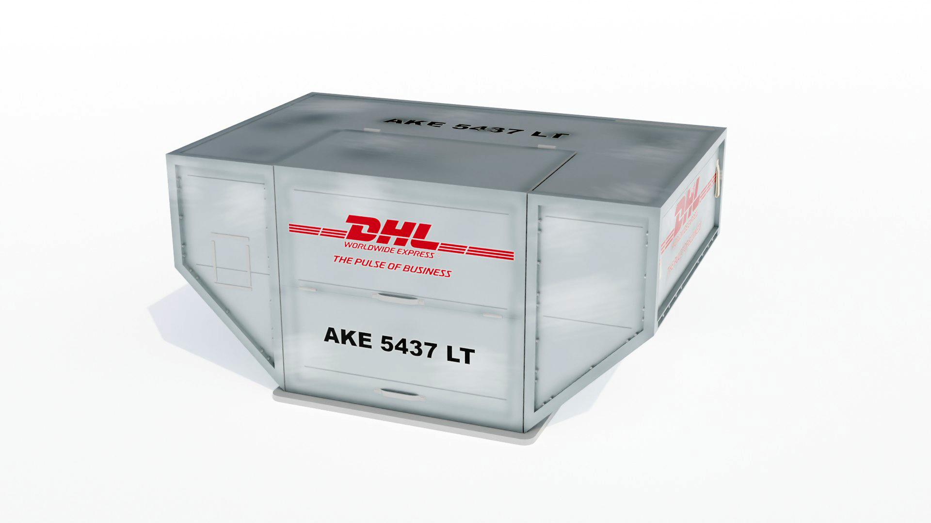 3D Model AKH Cargo Container - TurboSquid 2145299