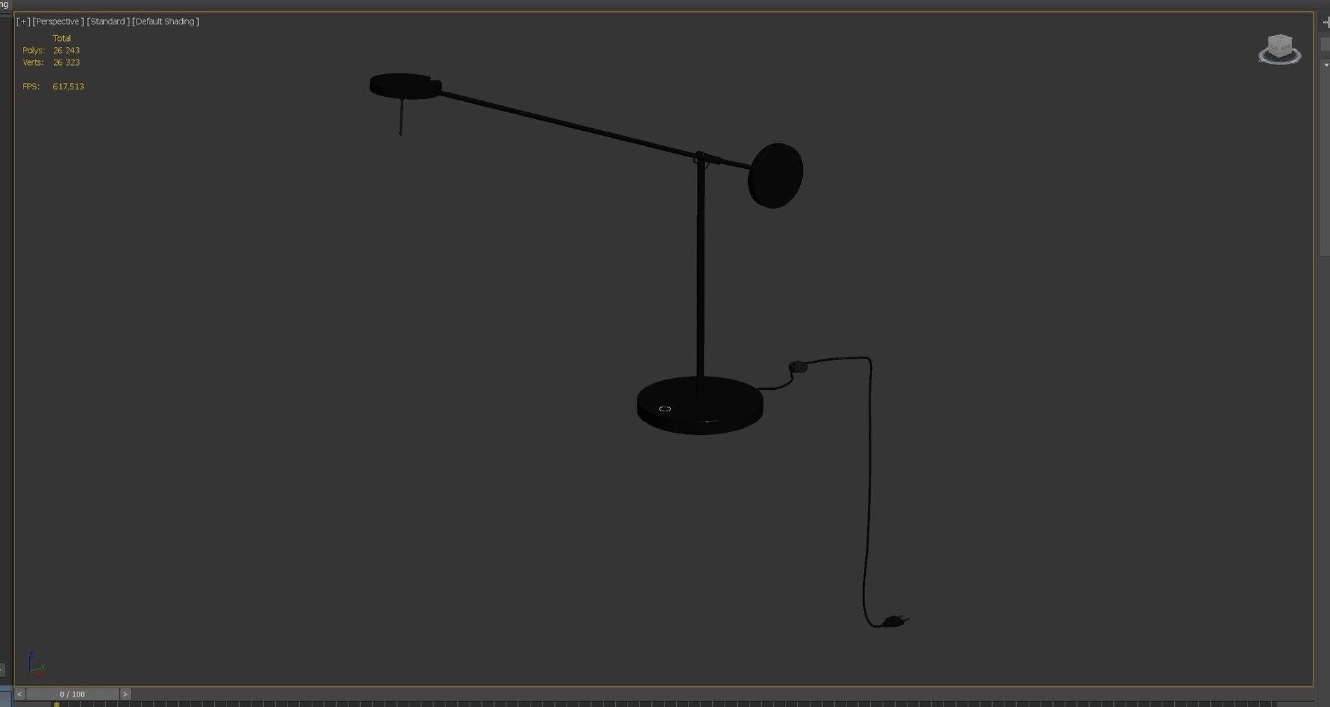 Invisible Table Lamp LedsC4 3D - TurboSquid 2063197