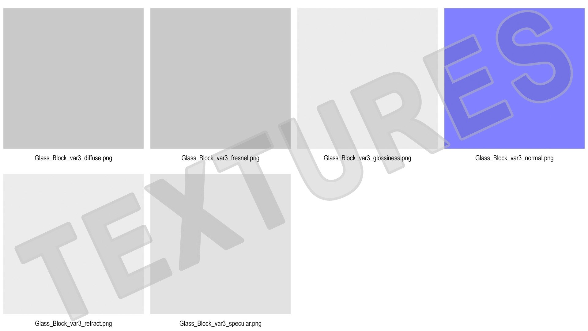 3D Clear Glass Block Diamond Pattern model - TurboSquid 1830851