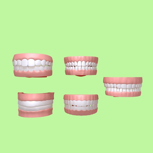 Blender Teeth Models | TurboSquid