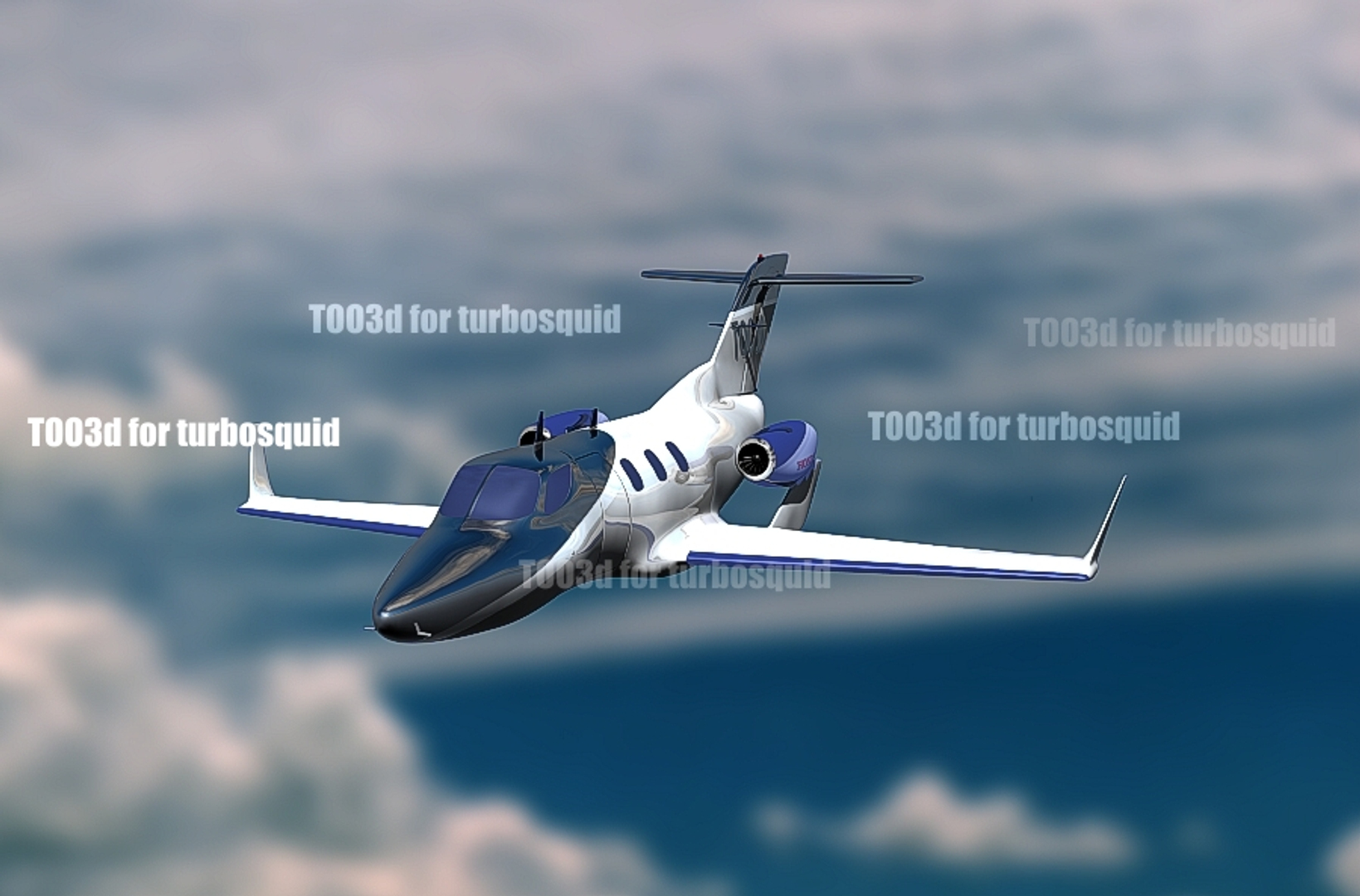 hondajet jet 3d 3ds