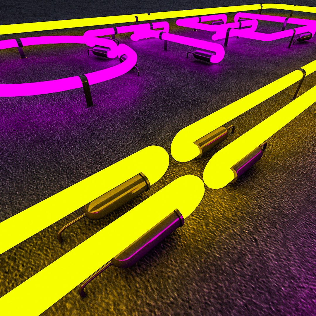 Neon Sign 3D Model - TurboSquid 1438408