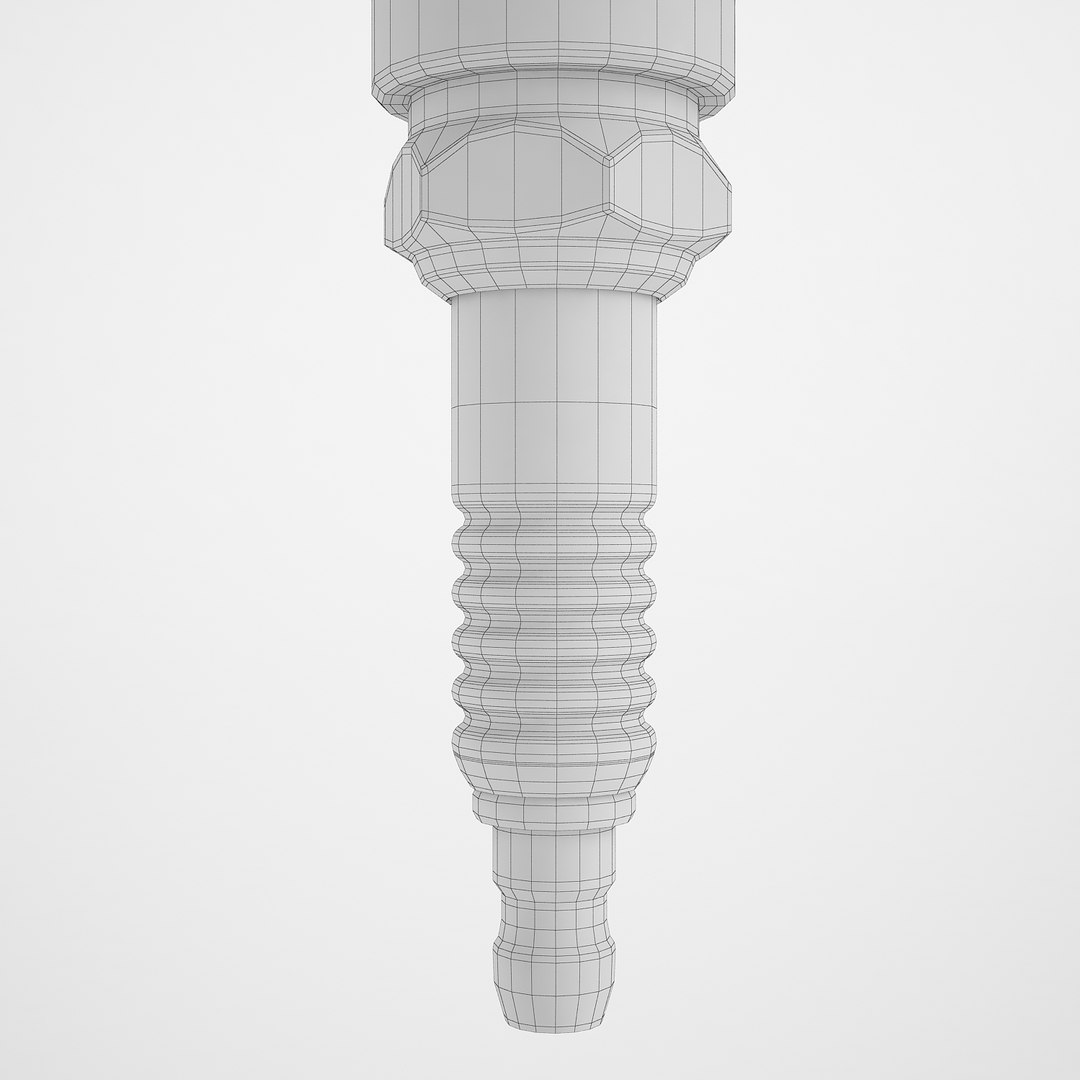 Iridium Spark Plug 3D Model - TurboSquid 1433625