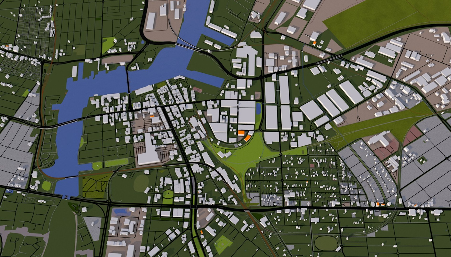 Adelaide Australia Buildings 3D Model - TurboSquid 1423609