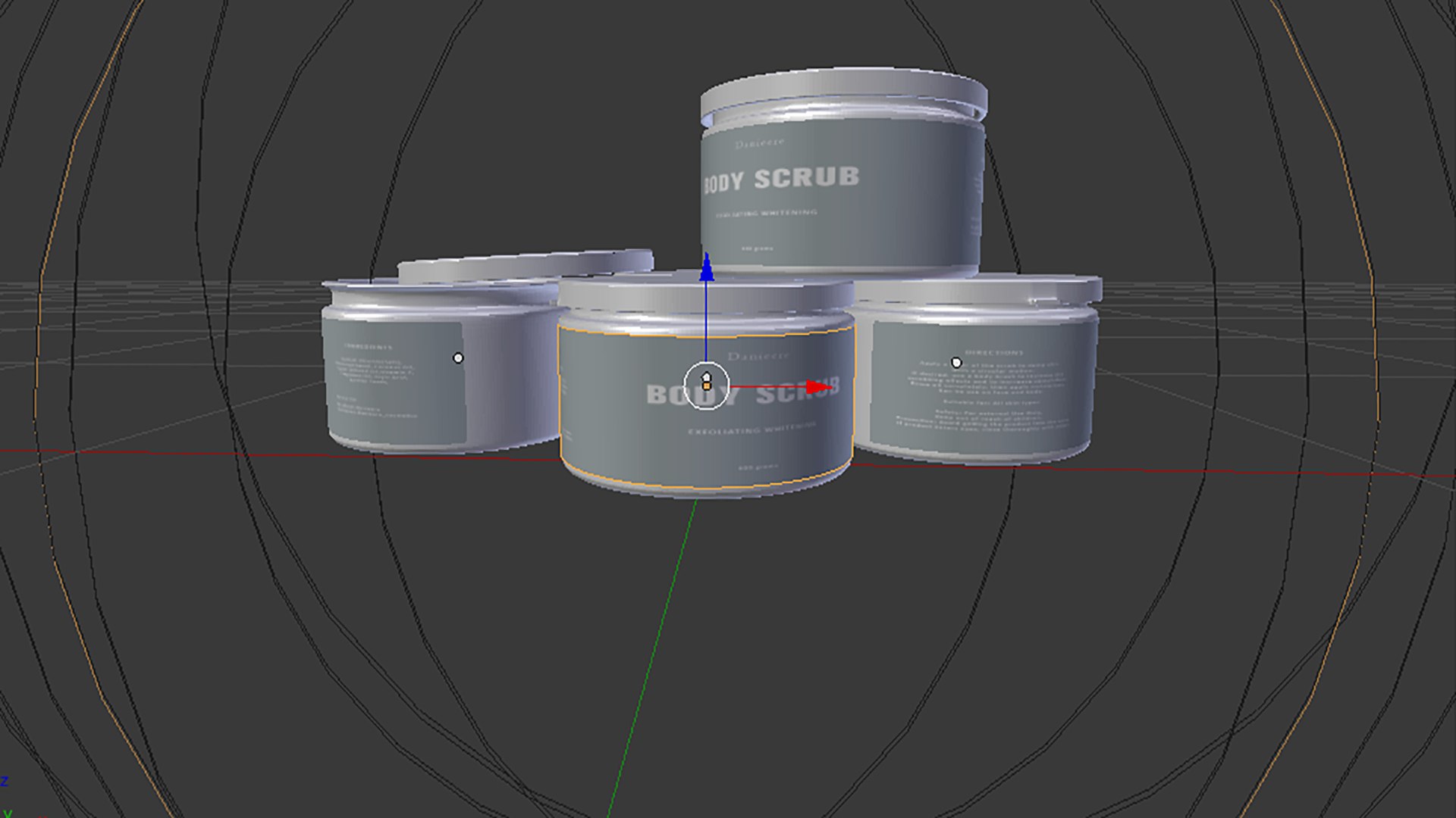 Jar Container 3D Model - TurboSquid 1804182