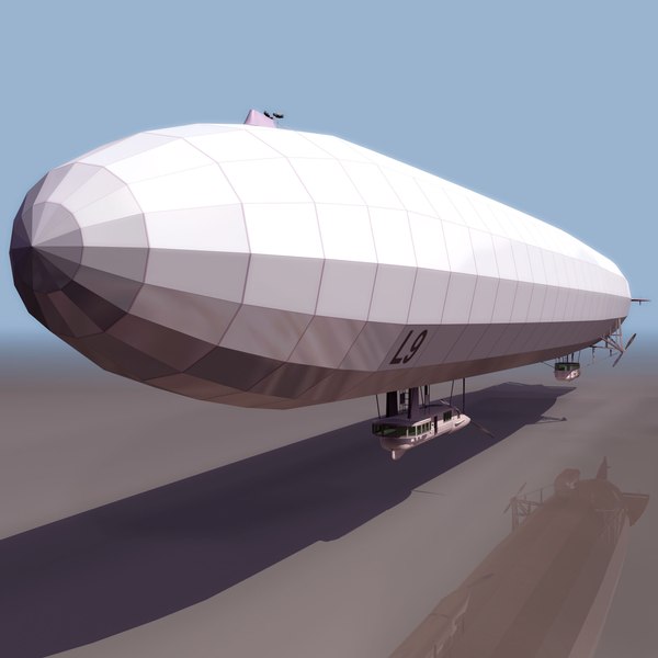 Airship 3D Models for Download | TurboSquid