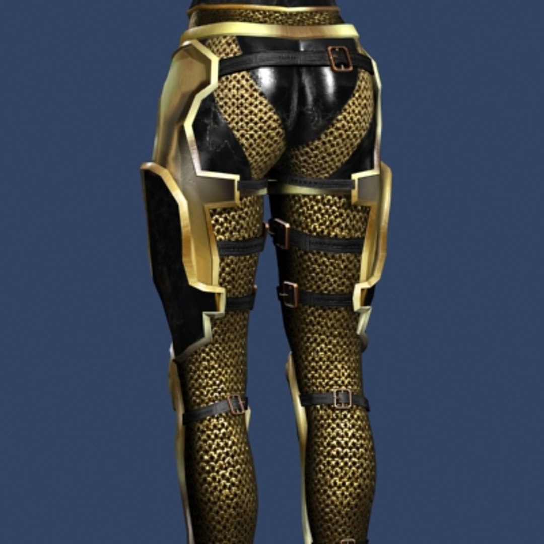 3d female warrior armor outfits
