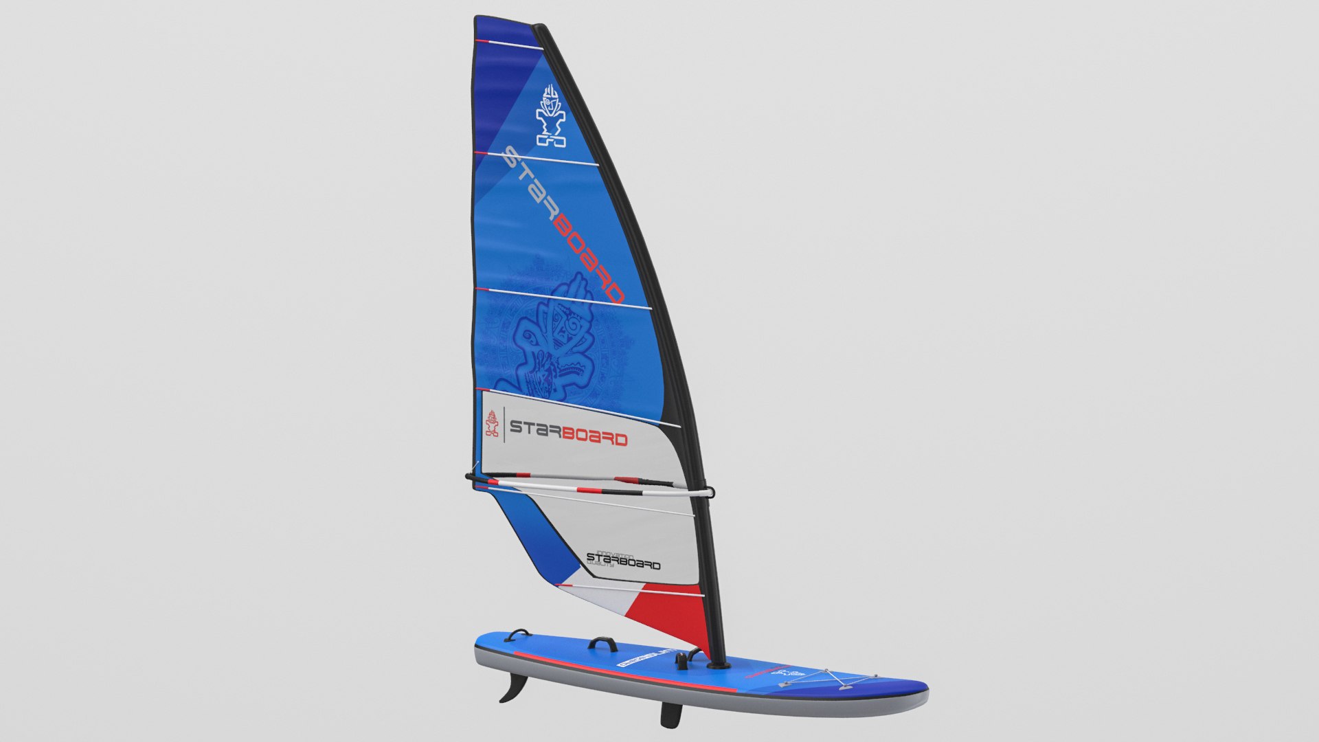 3D Windsurfing Board With Sail 01 Model - TurboSquid 1912616