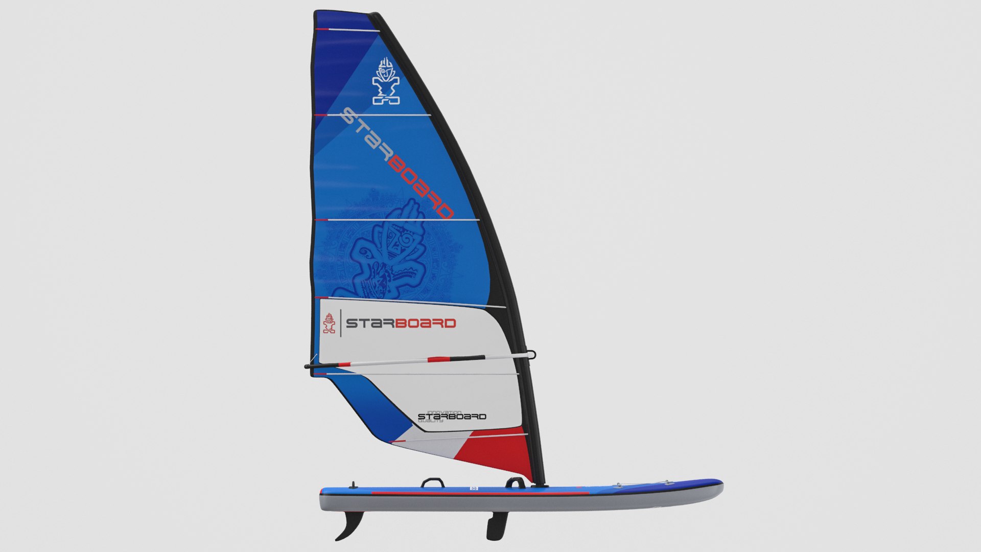 3D Windsurfing Board With Sail 01 Model - TurboSquid 1912616