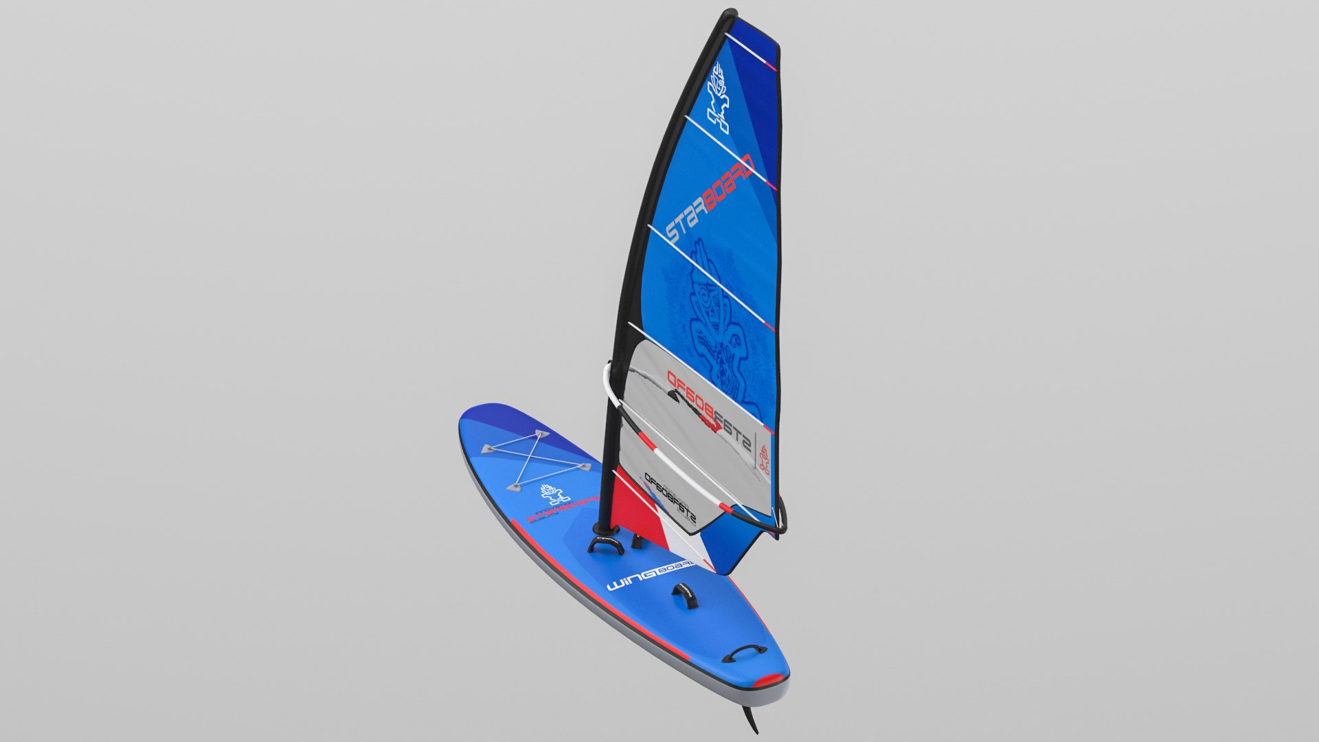 3D Windsurfing Board With Sail 01 Model - TurboSquid 1912616