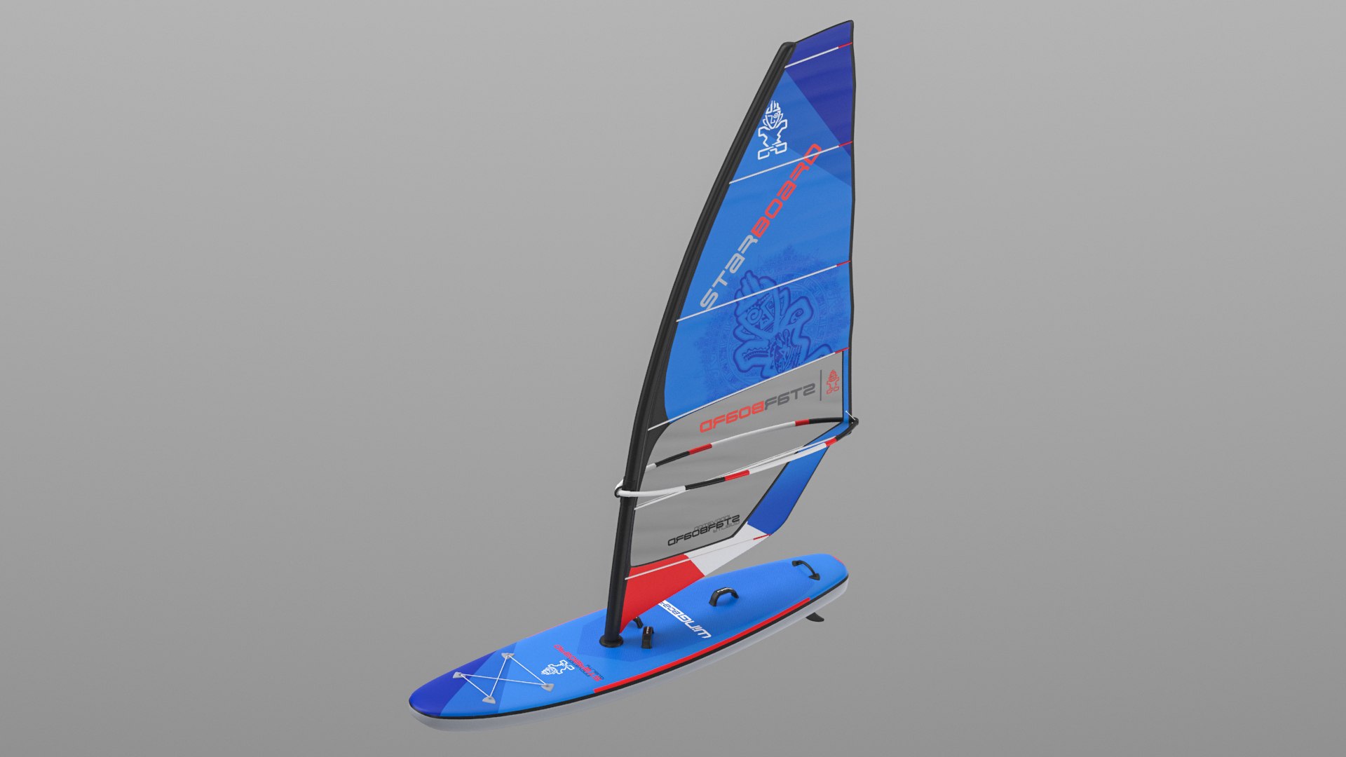 3D Windsurfing Board With Sail 01 Model - TurboSquid 1912616