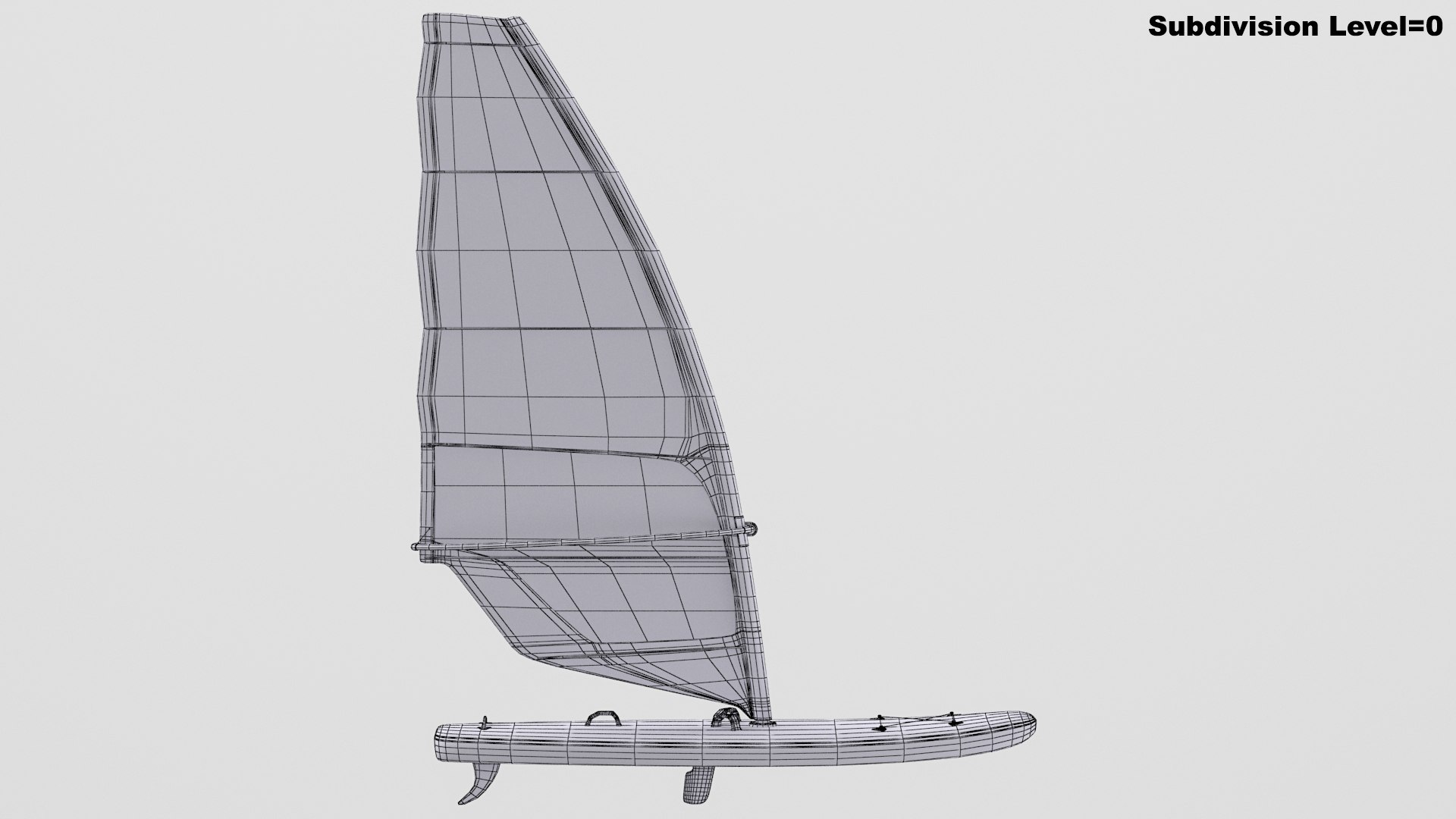 3D Windsurfing Board With Sail 01 Model - TurboSquid 1912616