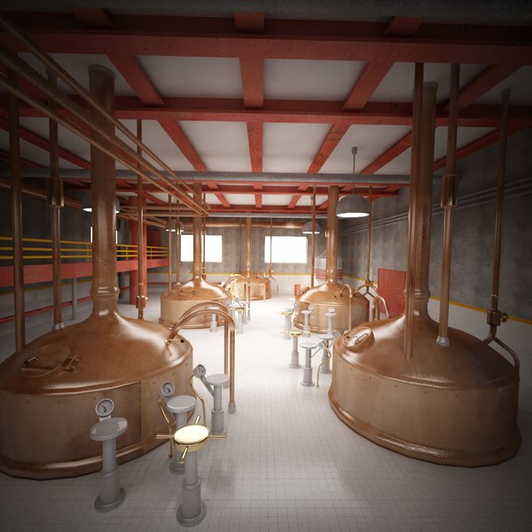 3D Brewery Models | TurboSquid