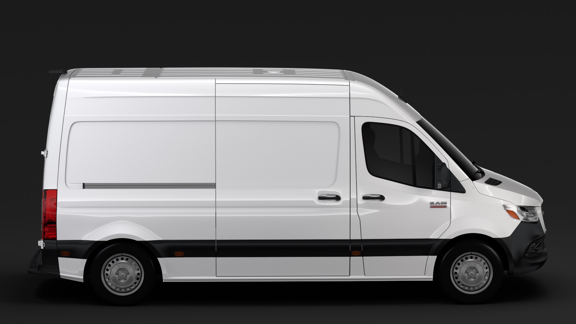 3D Model Ram Sprinter Panel Van - TurboSquid 1394087