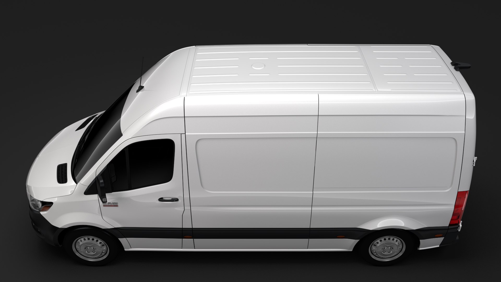 3D Model Ram Sprinter Panel Van - TurboSquid 1394087