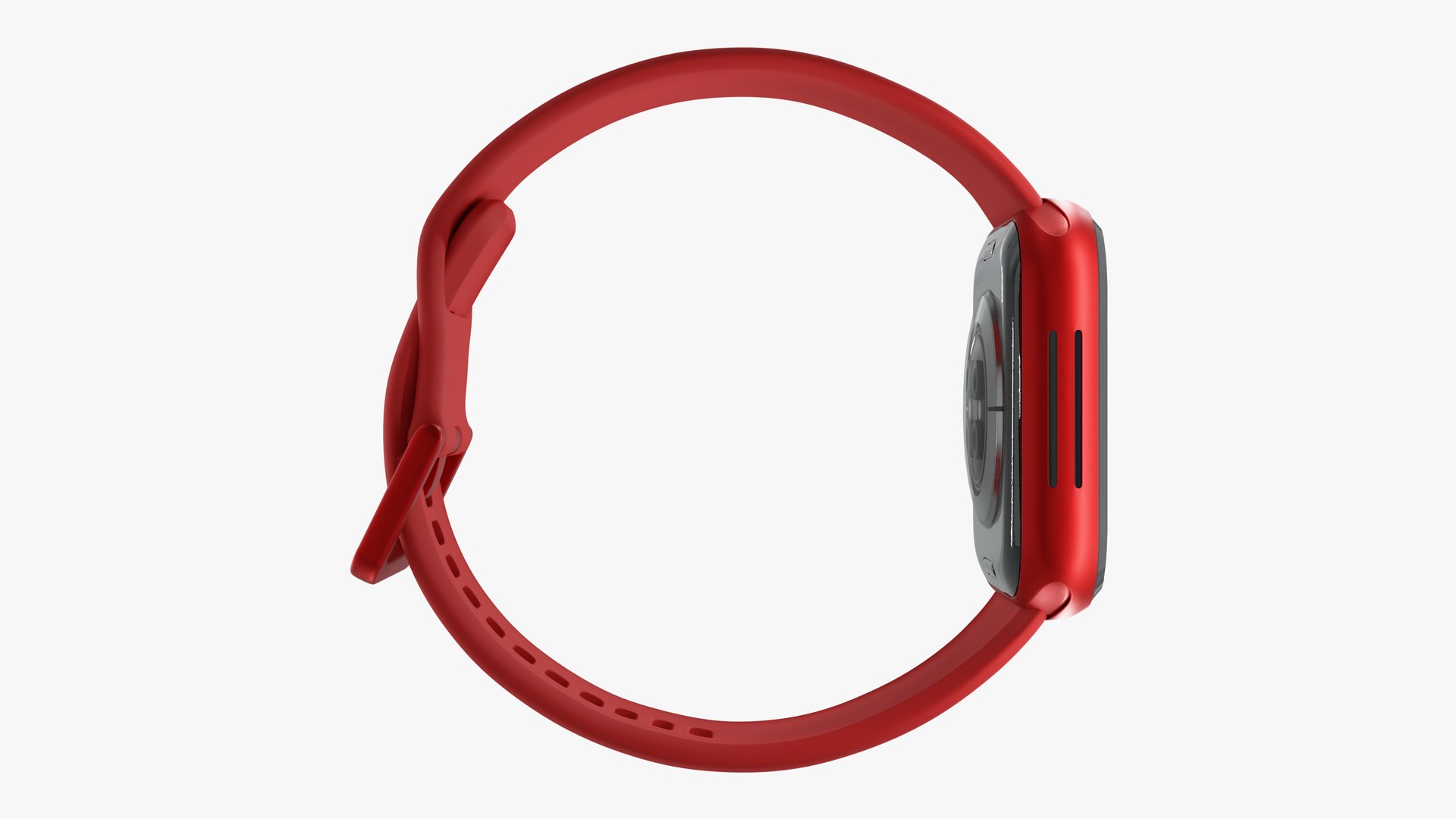 Brand B Smart watch Red Color 3D - TurboSquid 2161058