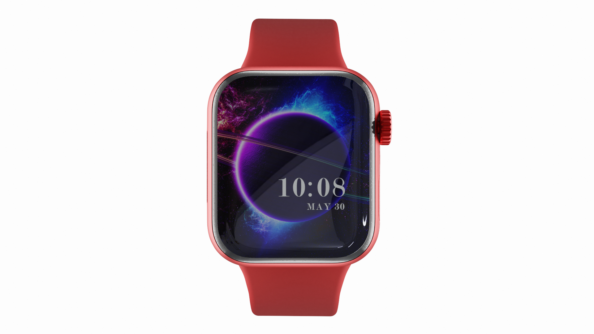 Brand B Smart watch Red Color 3D - TurboSquid 2161058