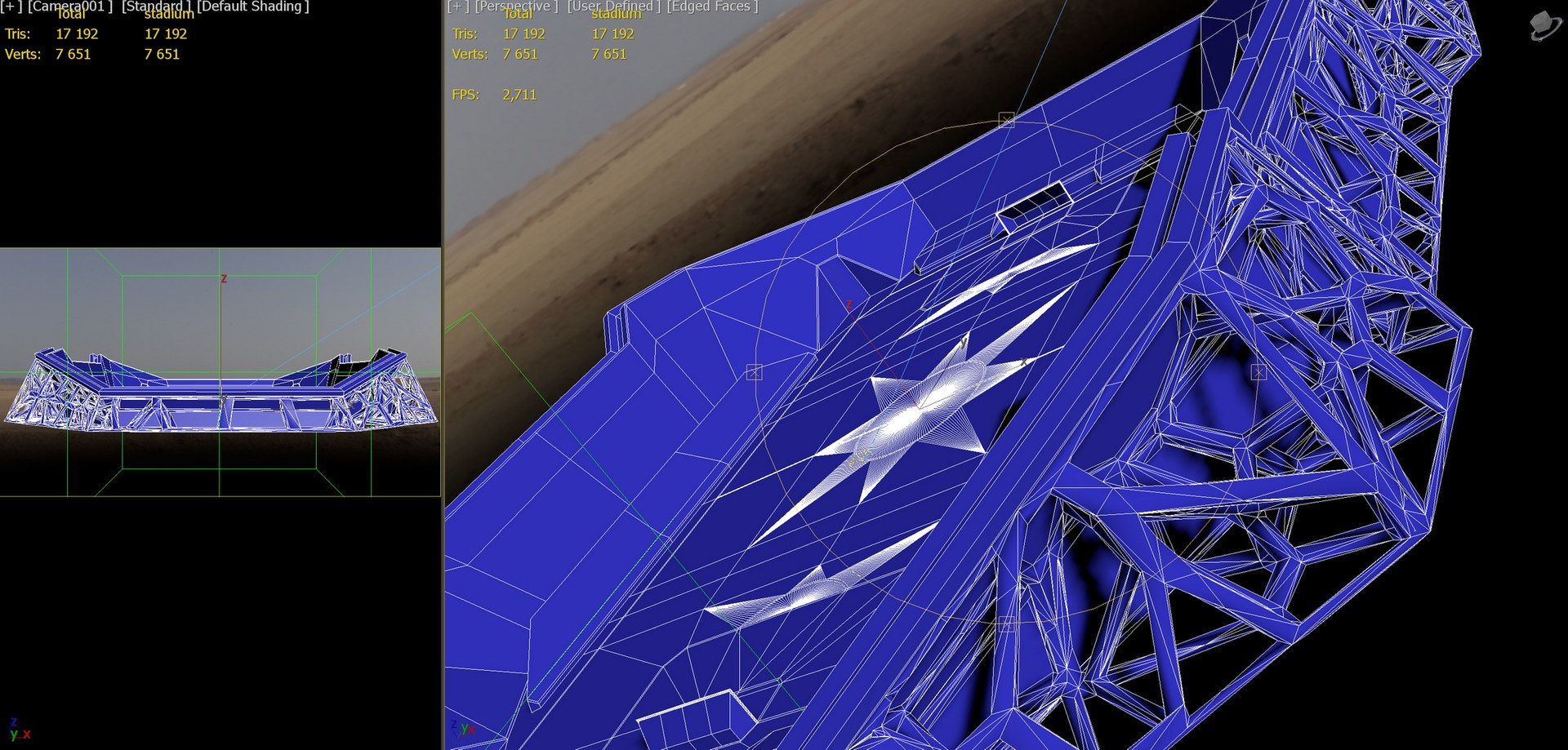 Glow Stadium 02 PBR 3D Model - TurboSquid 2070059