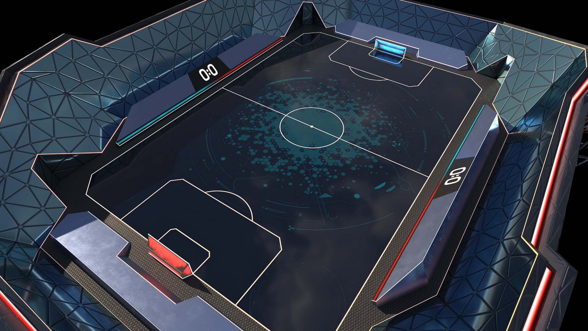 Glow Stadium 02 PBR 3D Model - TurboSquid 2070059