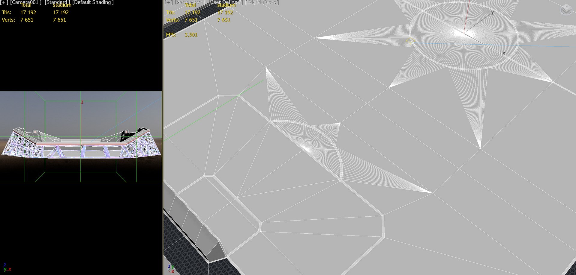 Glow Stadium 02 PBR 3D Model - TurboSquid 2070059