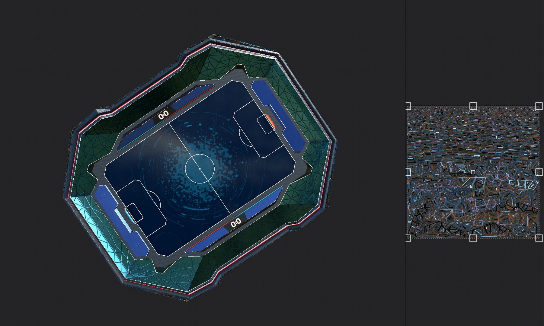 Glow Stadium 02 PBR 3D Model - TurboSquid 2070059