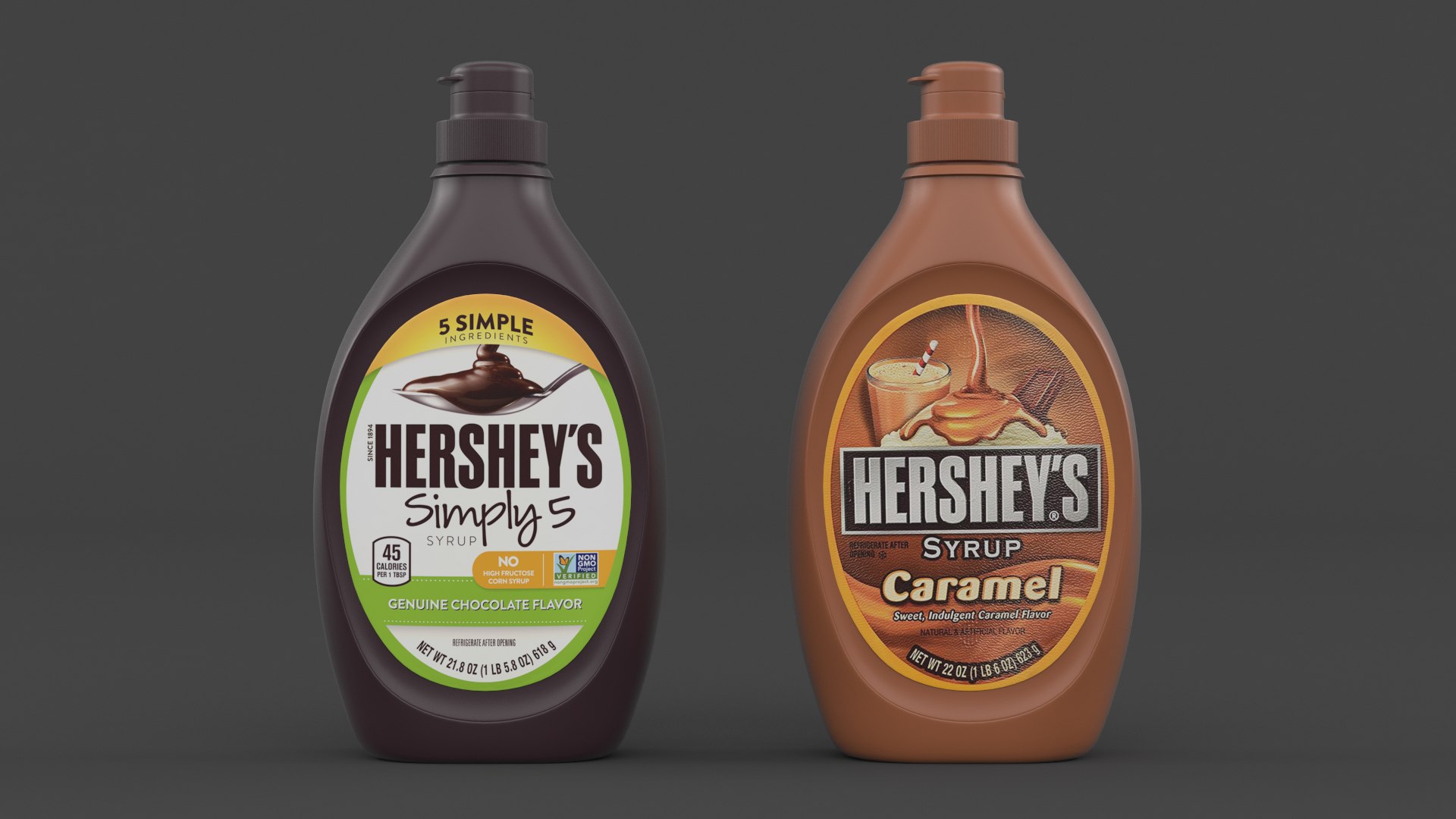 3D Syrup Bottle - TurboSquid 2167115