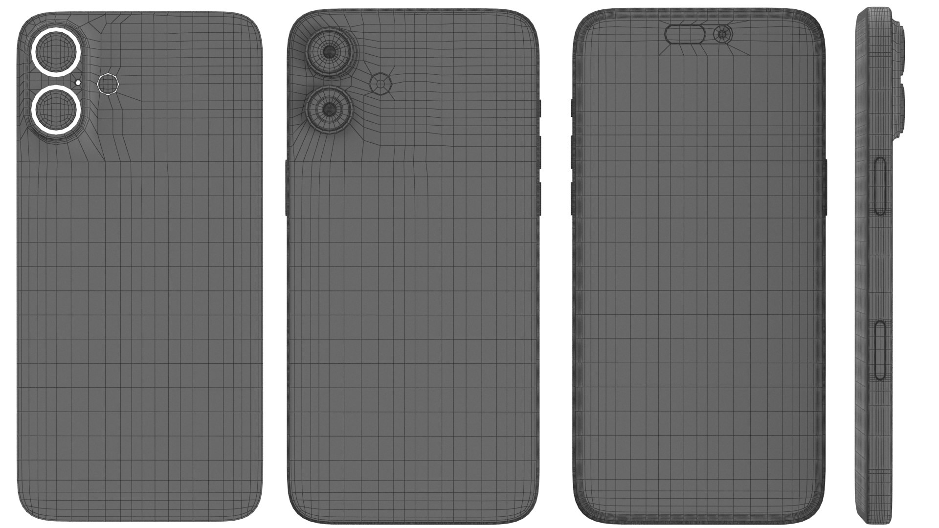 3D Model Apple IPhone 16 Plus Black - TurboSquid 2283679