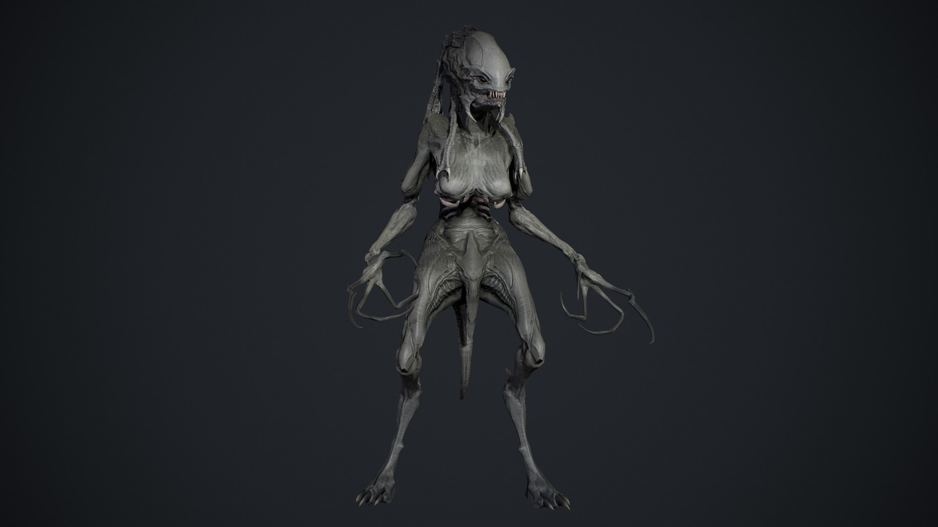 Monster 8 Model - TurboSquid 2219680