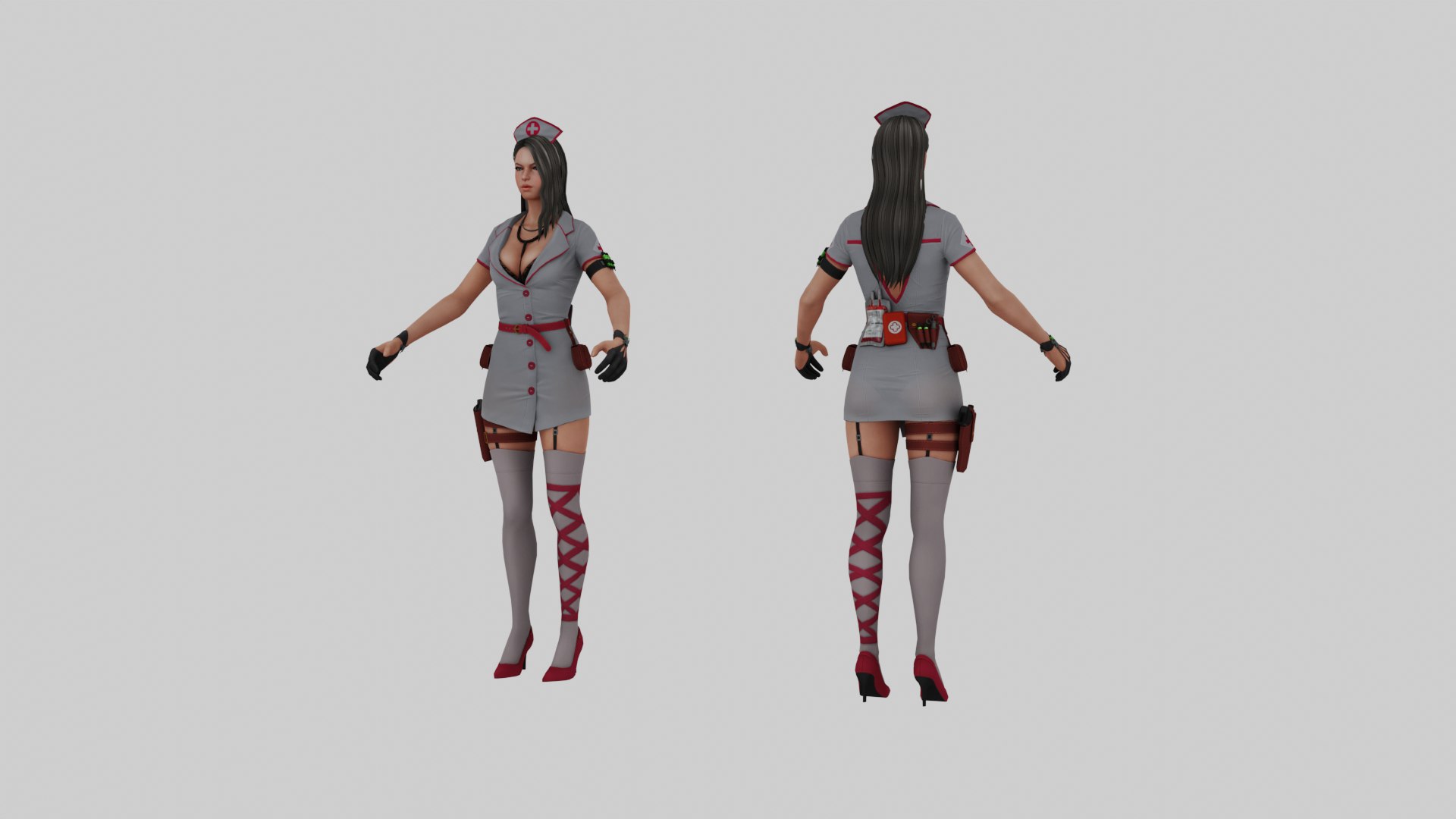 Nurse Veron 3D - TurboSquid 2072468