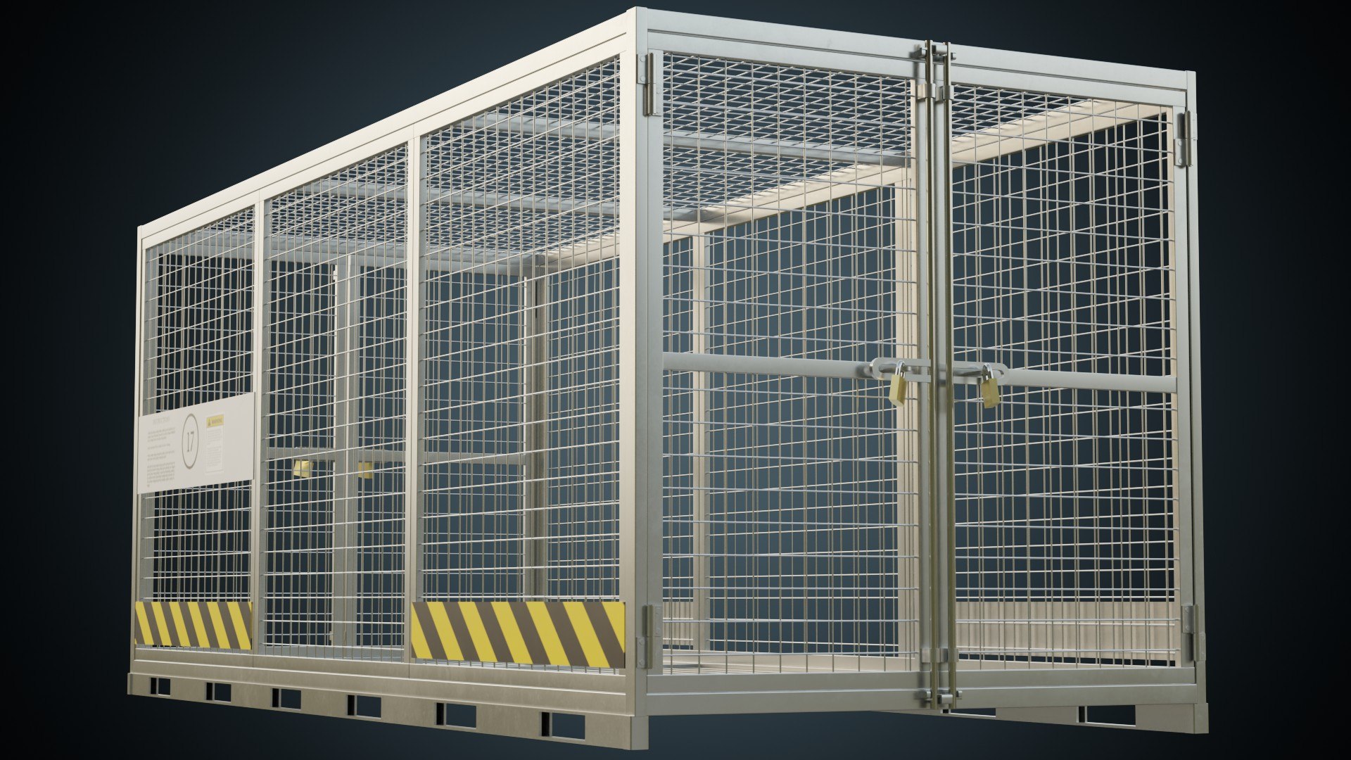 Cage 3A Model - TurboSquid 2311317