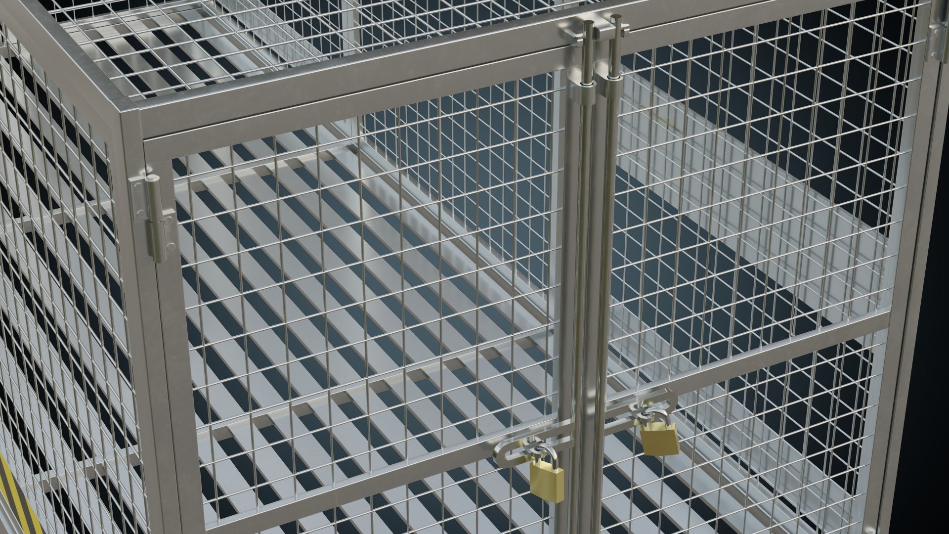 Cage 3A Model - TurboSquid 2311317