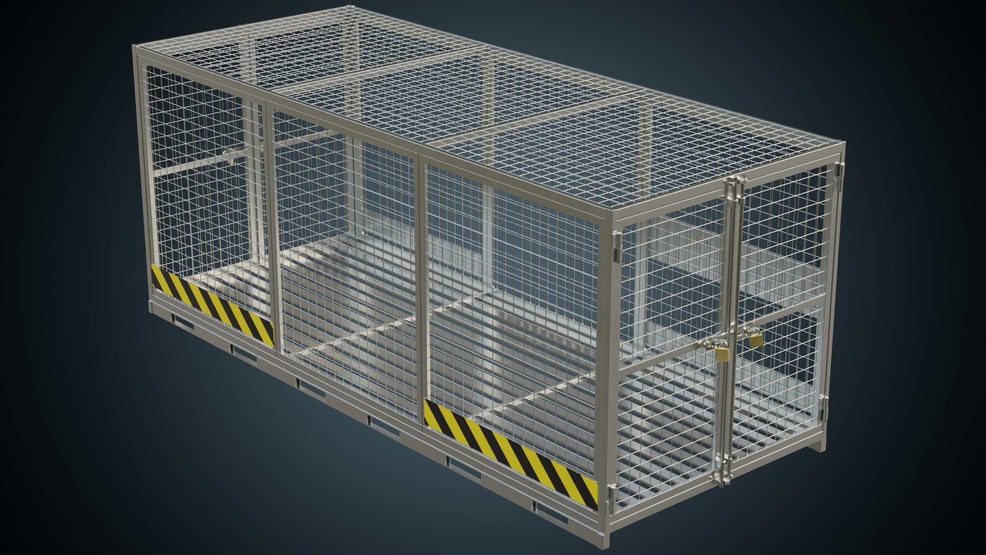 Cage 3A Model - TurboSquid 2311317