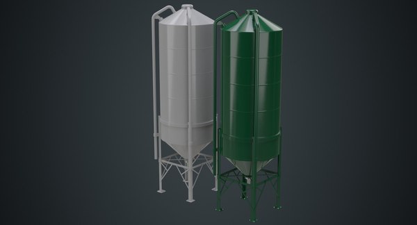 Silo 2c 3D model - TurboSquid 1310502