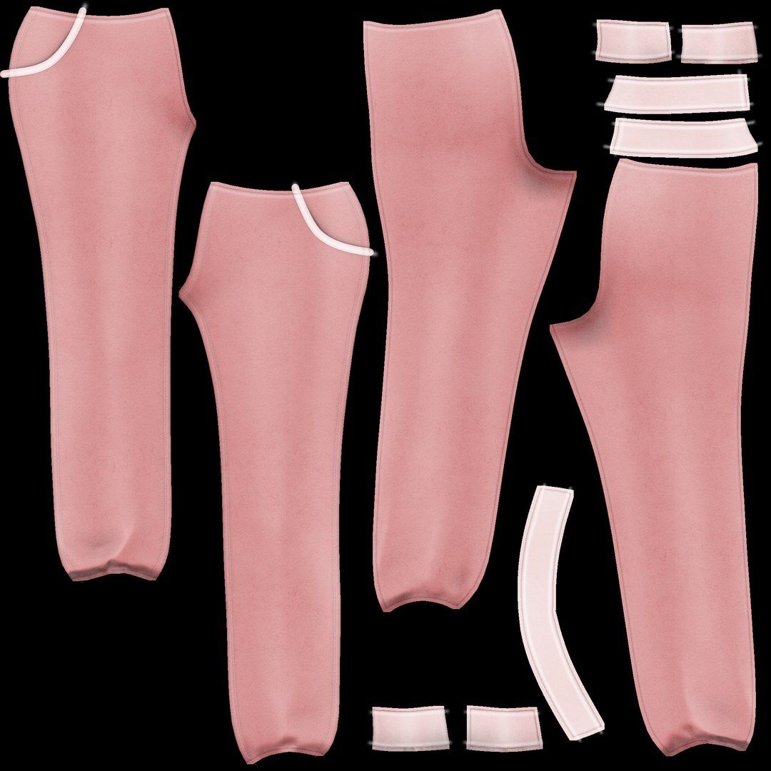 Ladies Tracksuit Outfit 3D - TurboSquid 1838688