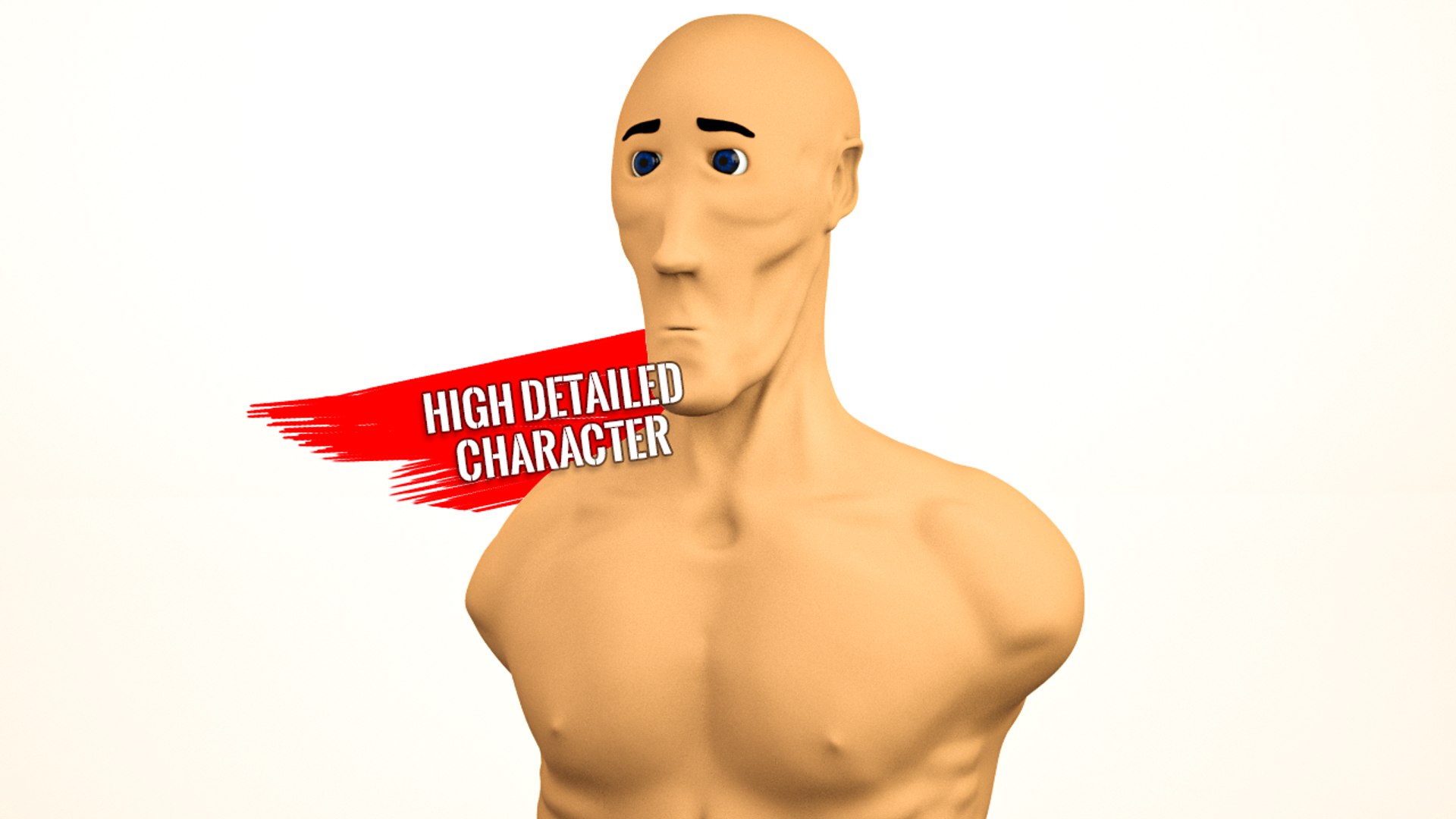 High Poly Character 3D Model - TurboSquid 1755494