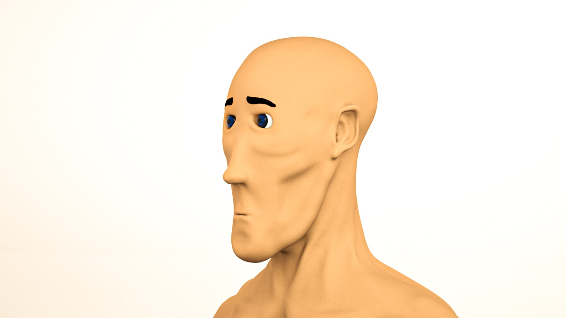 High Poly Character 3D Model - TurboSquid 1755494