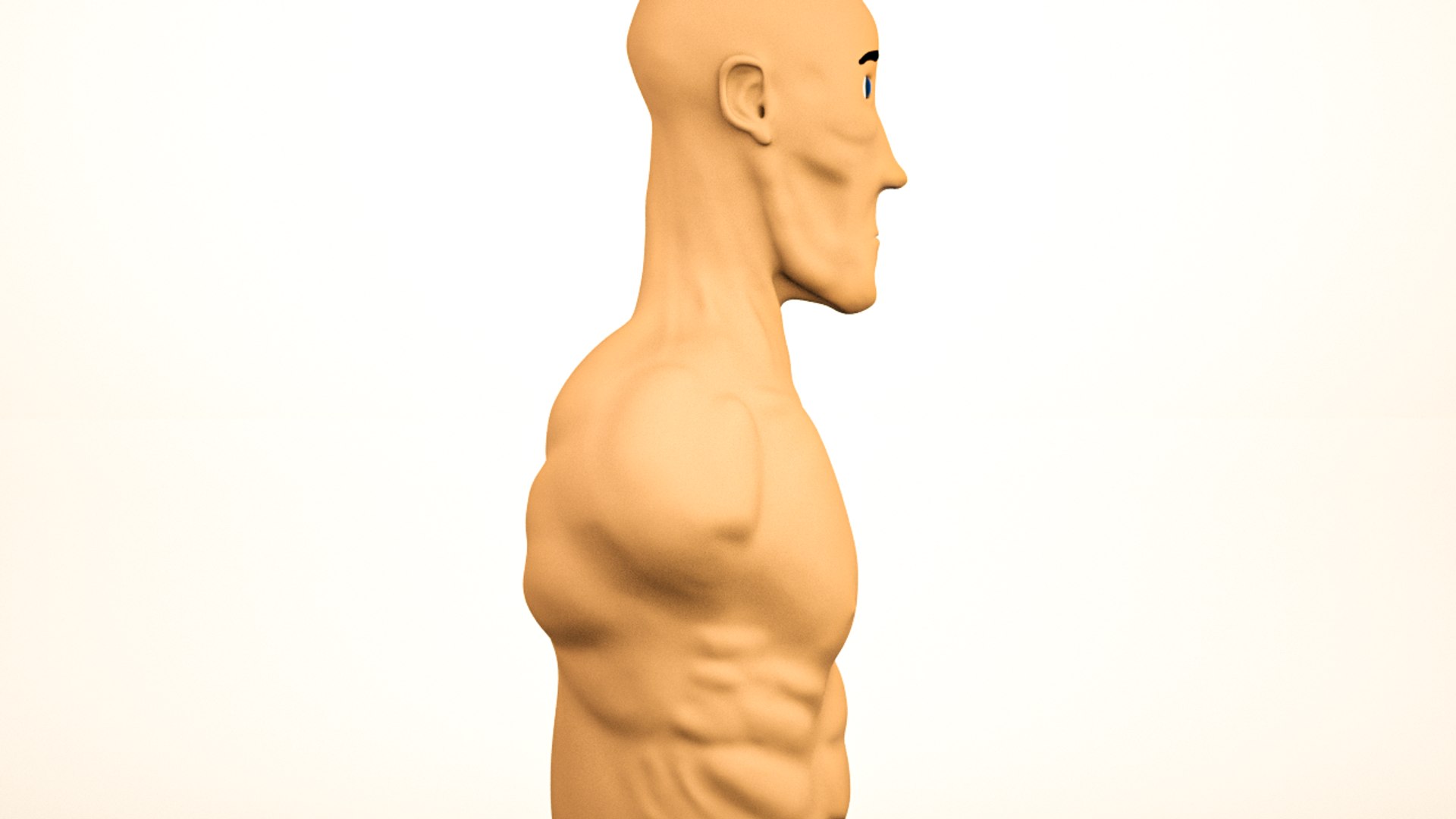 High Poly Character 3D Model - TurboSquid 1755494