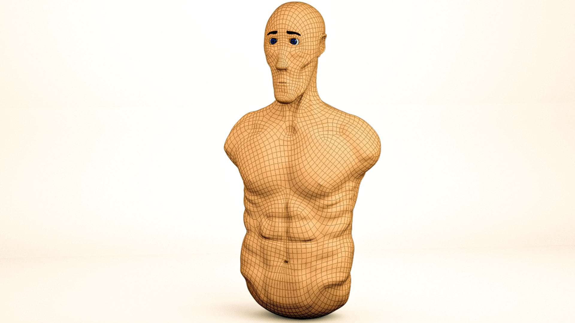 High Poly Character 3D Model - TurboSquid 1755494